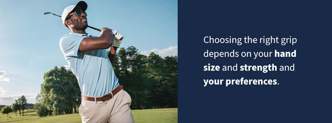 Understanding the Different Types of Golf Club Grips